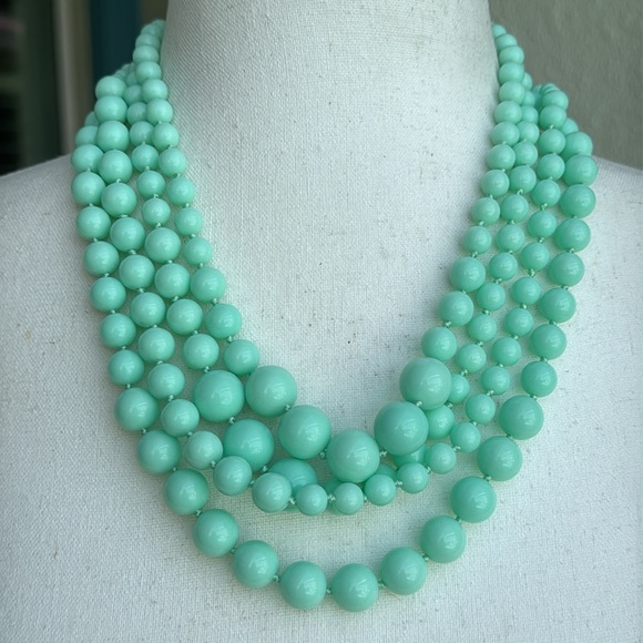 J. Crew | Jewelry | Rare J Crew Multi Strand Ladybug Clasp Necklace ...